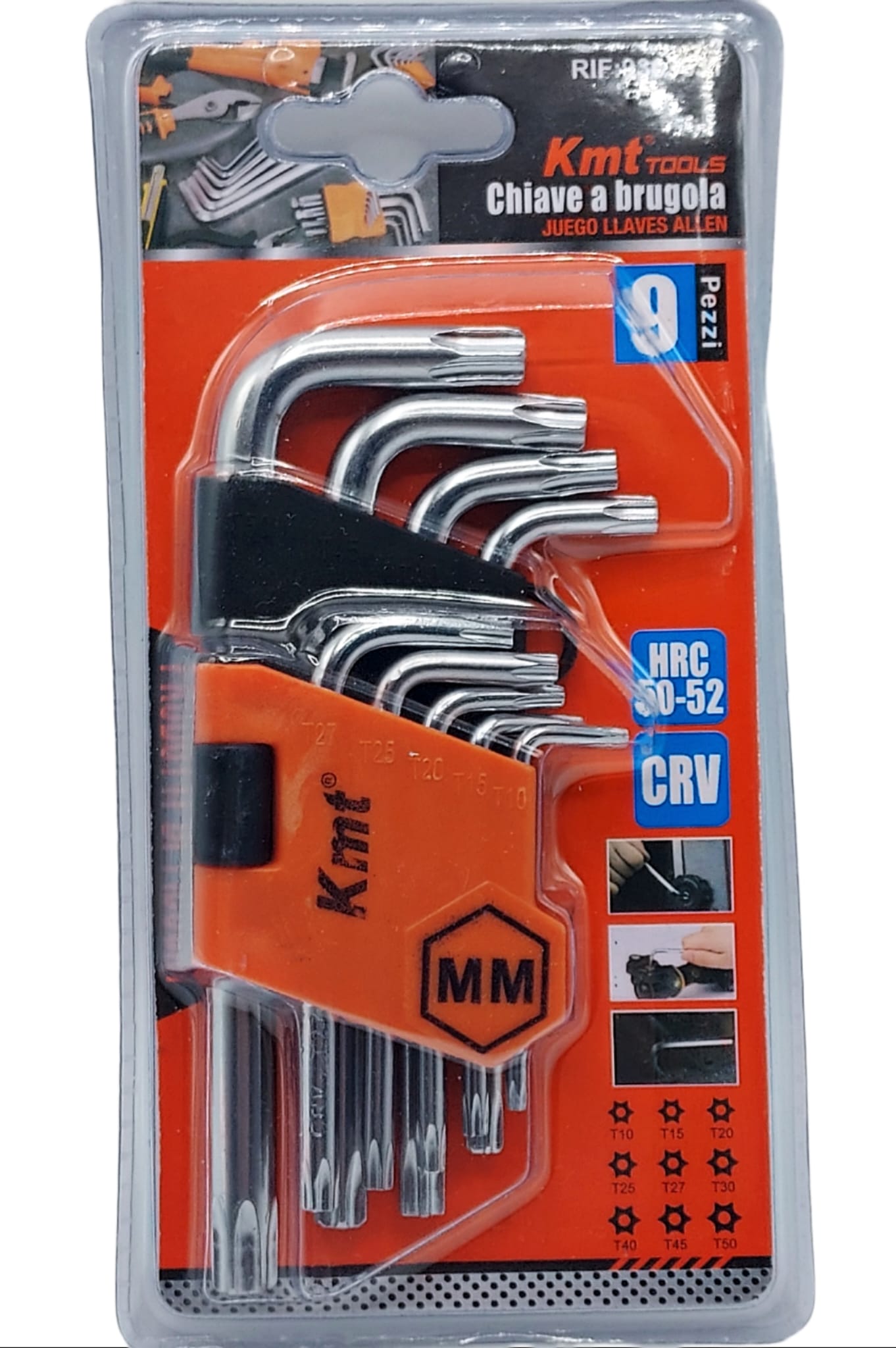 Set De Chei Imbus Torx - 9 Buc - Oțel Aliat Cr-V - Carcasă De Transport ...