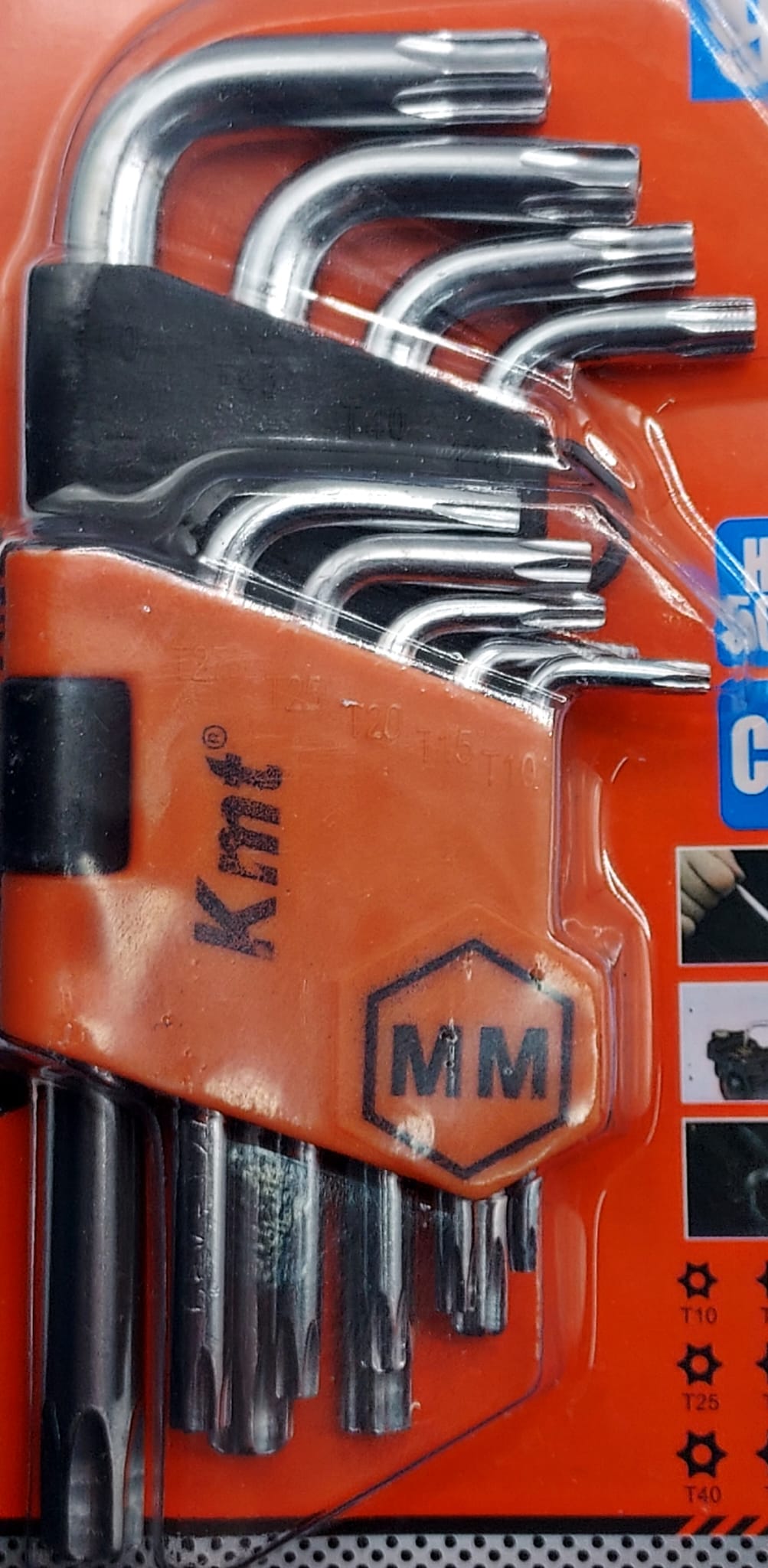 Set De Chei Imbus Torx - 9 Buc - Oțel Aliat Cr-V - Carcasă De Transport ...