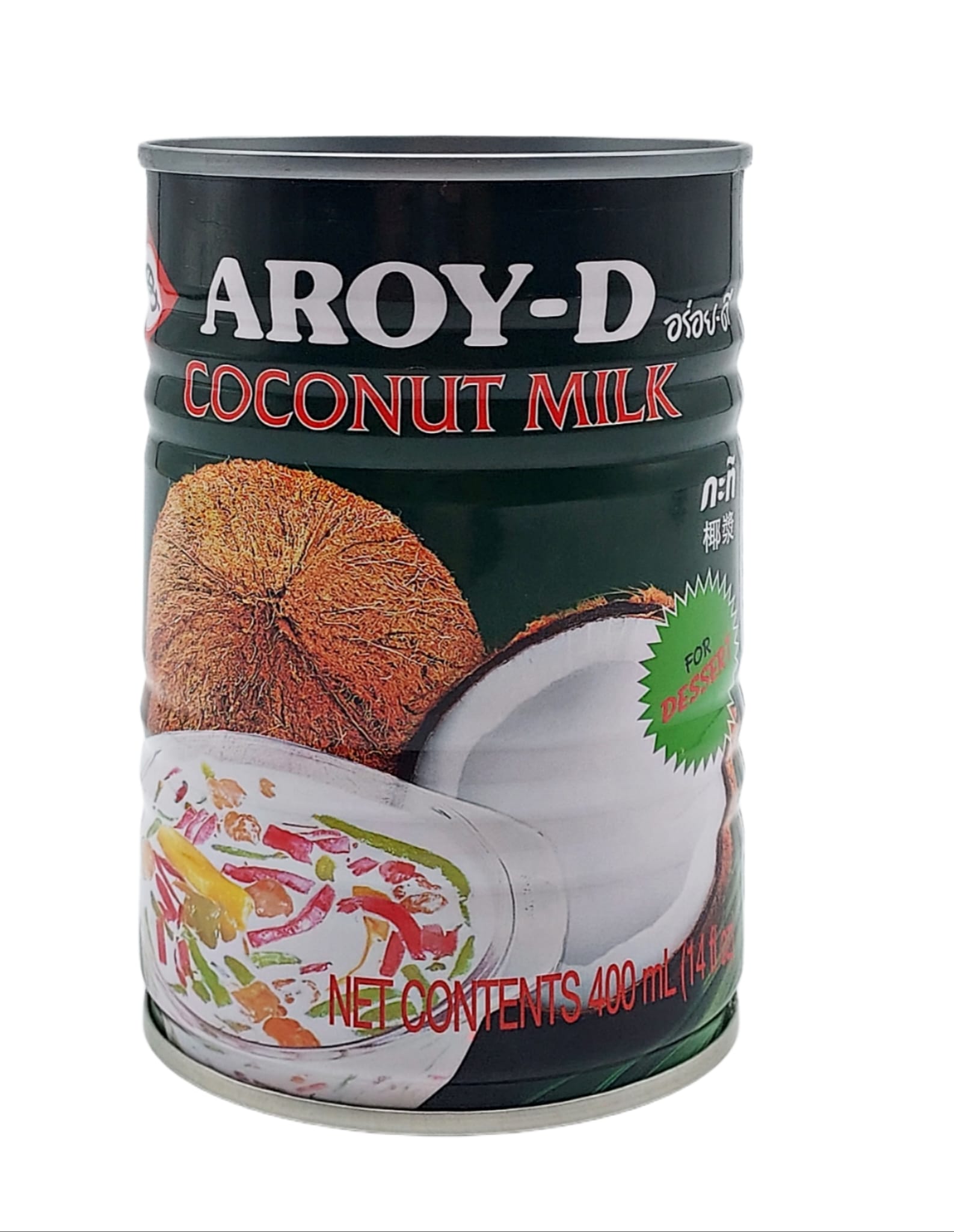 Lapte Cocos – Coconut Milk - Aroy D – Conserva – 400 Mililitri