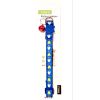 Zgarda Animale Companie - Regrabila cu Clopotel –1cm x 30 cm -Albastra ...